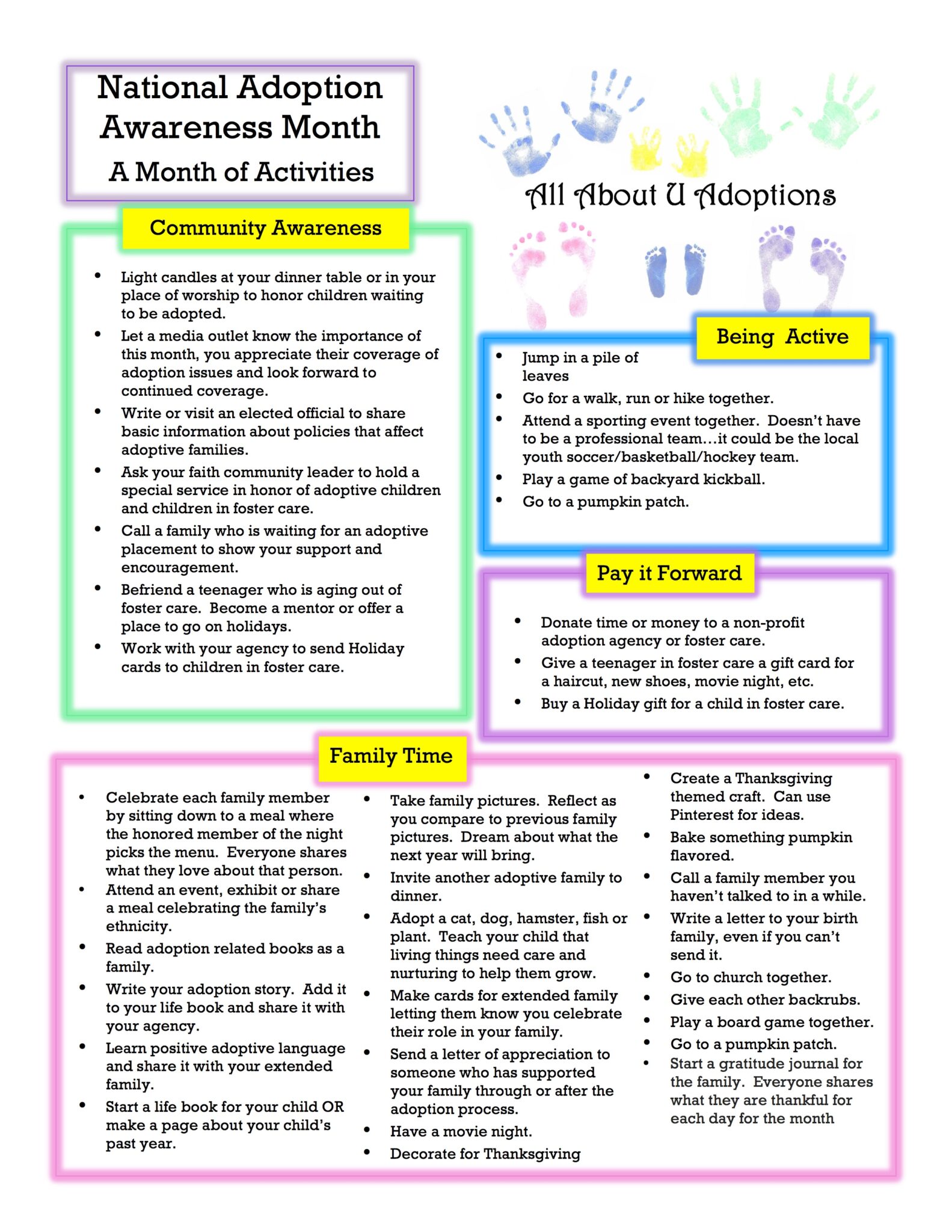 National Adoption Awareness Month 2023 - All About U Adoptions